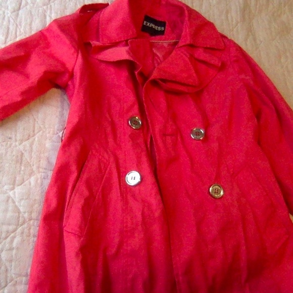 Express | Jackets & Coats | Express Pink Coat | Poshmark